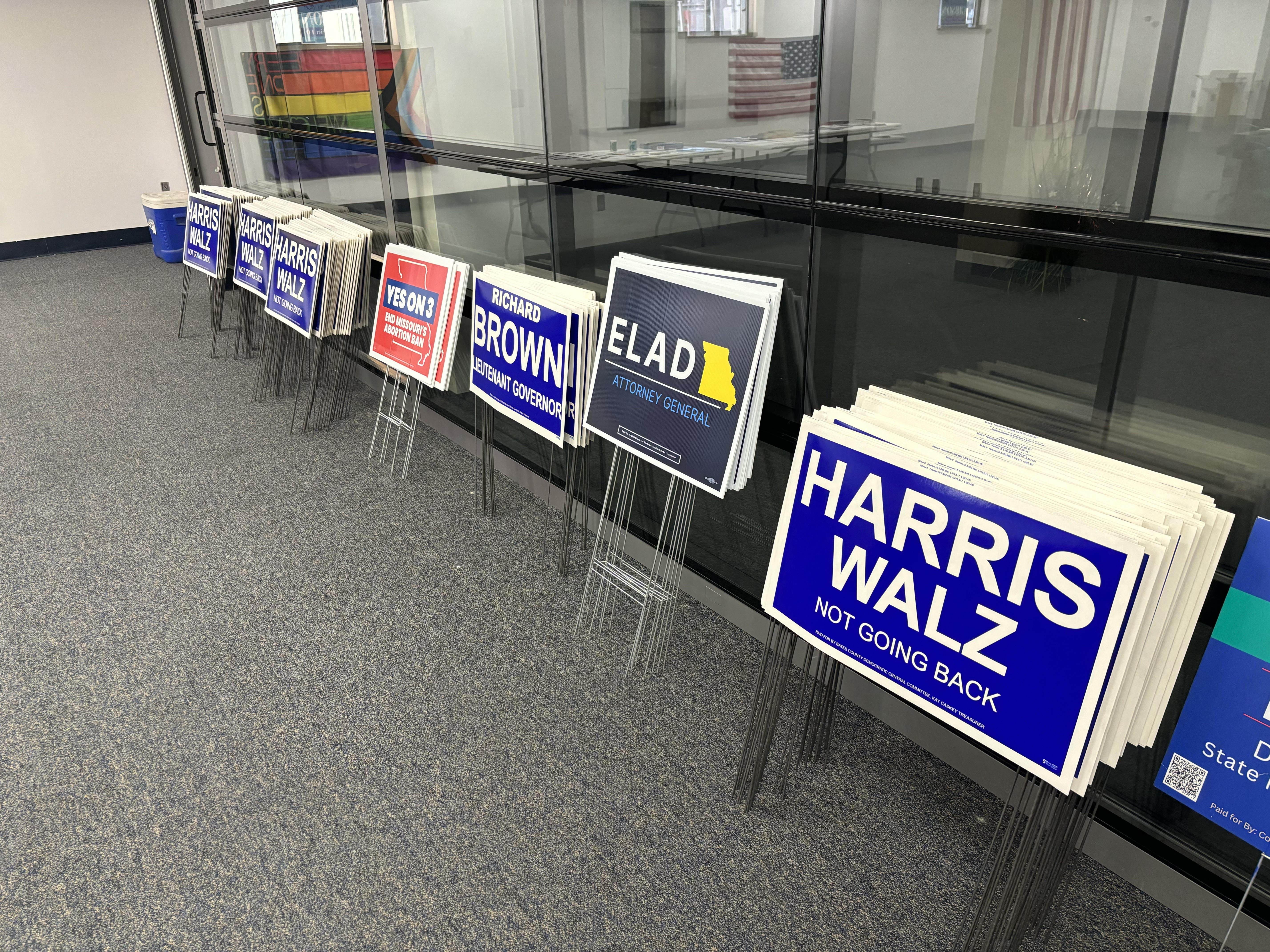 Democratic Headquarters Has Signs – Buchanan County Missouri Democrats